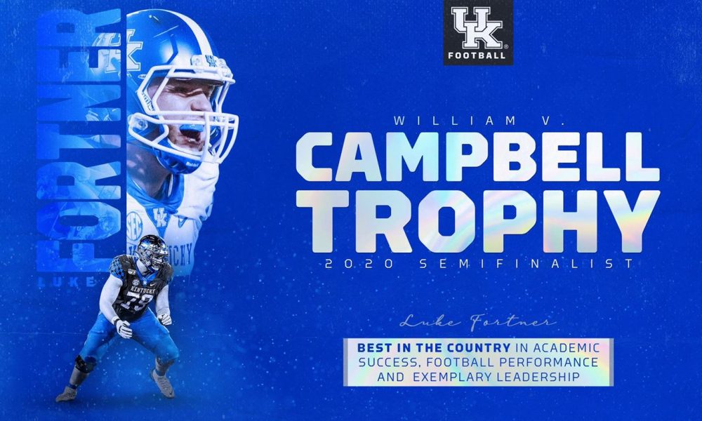 Luke Fortner Named 2020 William V. Campbell Trophy Semifinalist ...