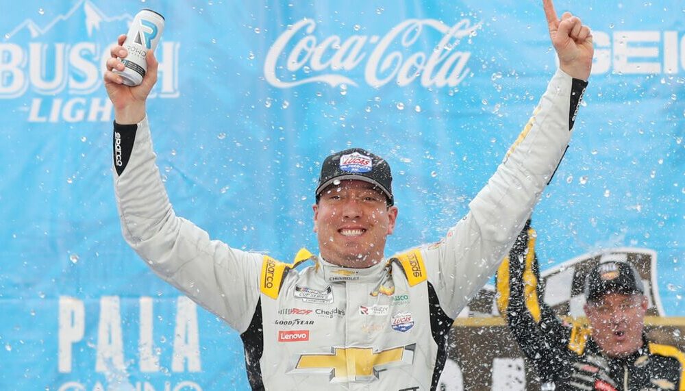Kyle Busch Takes RCR to Victory Lane in Cali – Bluegrass Sports Nation