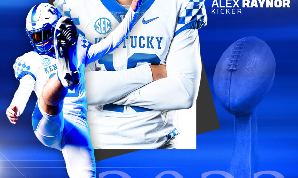 Alex Raynor Named to Lou Groza Award Watch List – Bluegrass Sports Nation