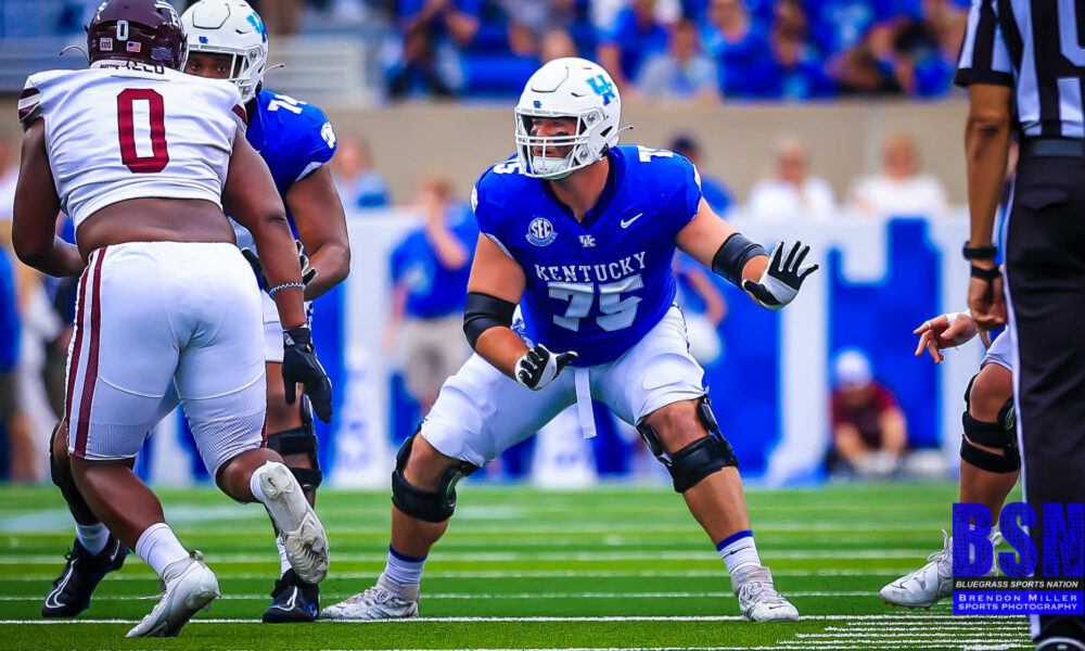 Eli Cox Earns SEC Offensive Lineman of the Week – Bluegrass Sports Nation
