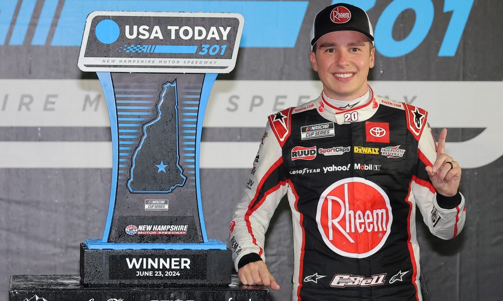 Christopher Bell reels in a Lobster of a Trophy at the “Magic Mile ...